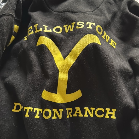 Other | Yellowstone Dutton Ranch Black Hoodie | Poshmark